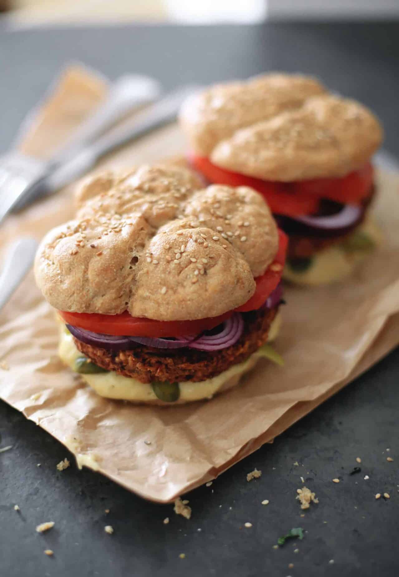 Easy Homemade Burger Buns - Early Brawd