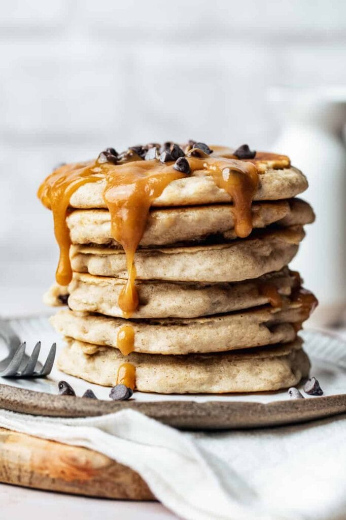 Carob Cake with Tahini Caramel Frosting - Early Brawd